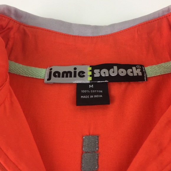 jamie sadock | Tops | Jamie Sadock 34 Zip Colorblock Athletic Top Nwot ...
